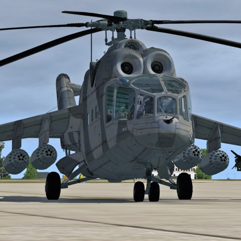 Mil Mi-24A Hind-B (FSX/FSXSE/P3D) – Nemeth Designs Development Group