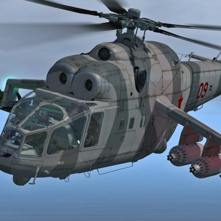 Mil Mi-24A Hind-B (FSX/FSXSE/P3D) – Nemeth Designs Development Group